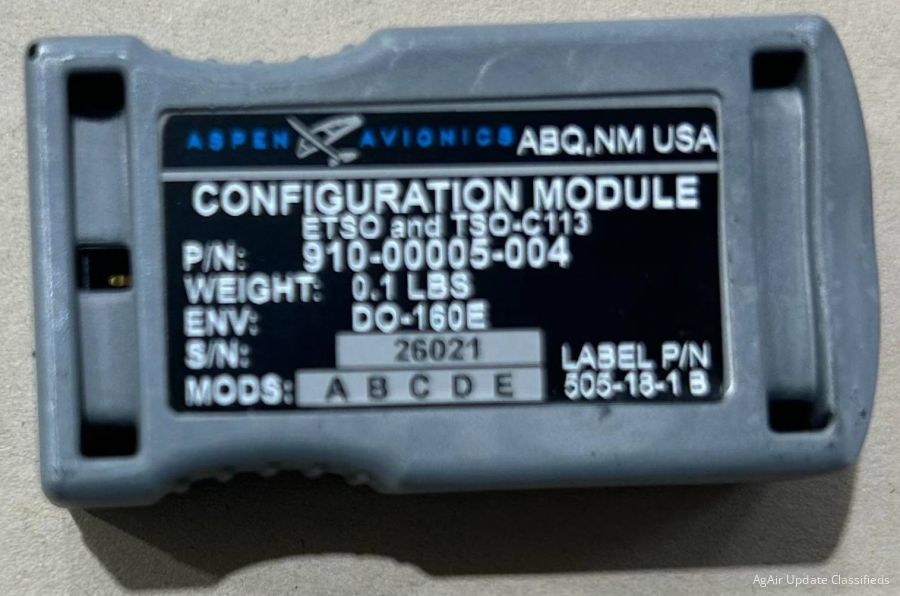 0 Aspen PFD Evolution 1000 For Sale on AgAir Update Classifieds.