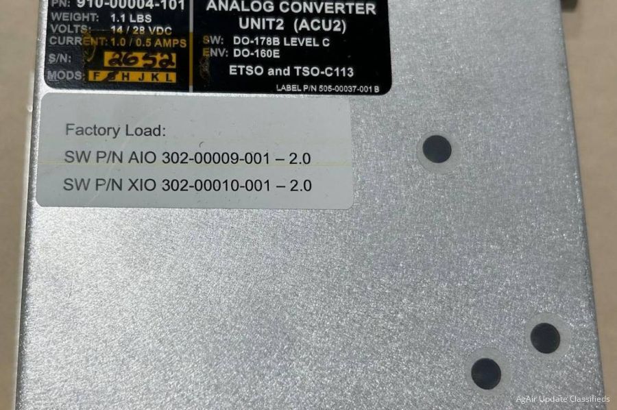 0 Aspen PFD Evolution 1000 For Sale on AgAir Update Classifieds.